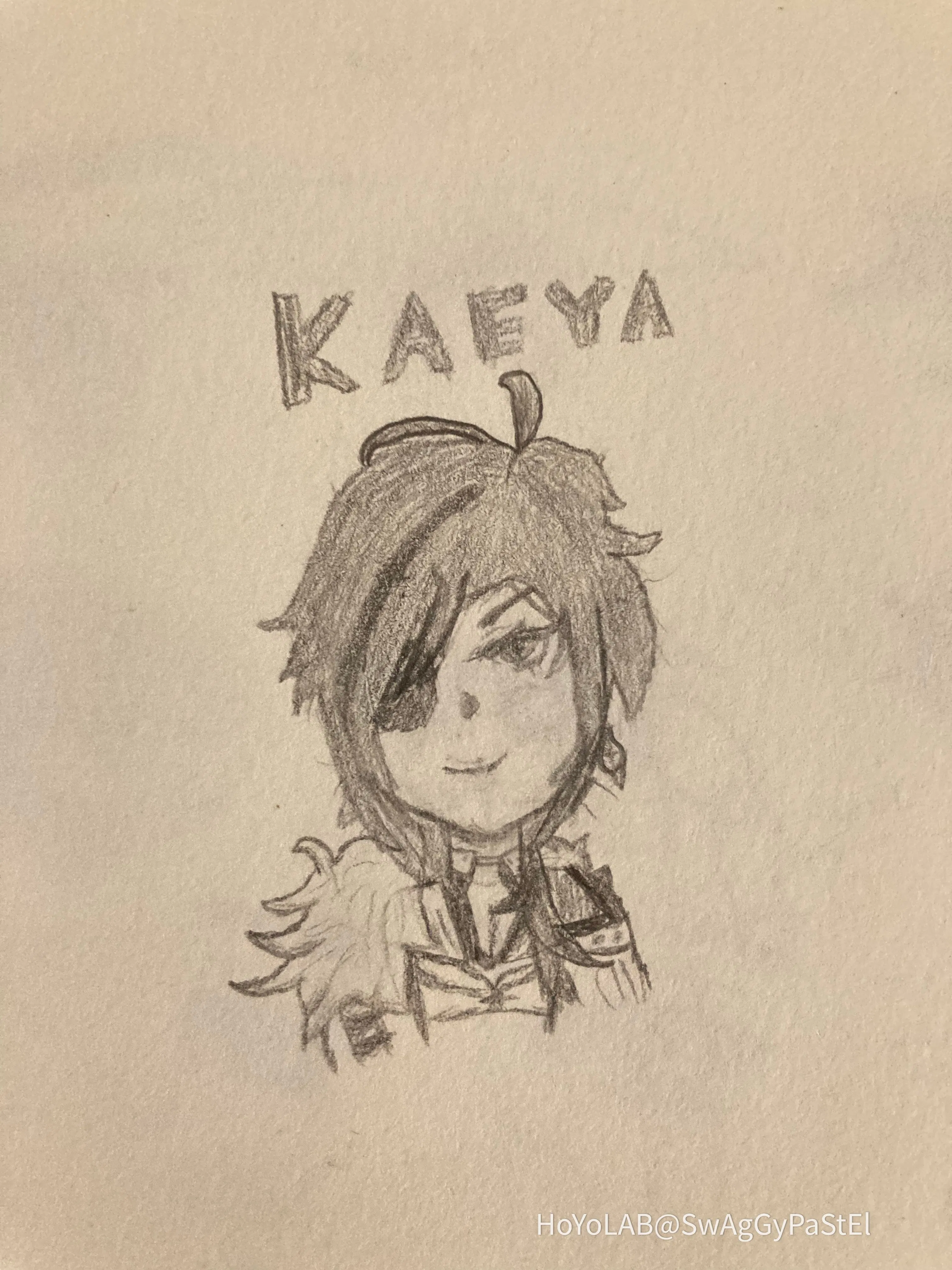 Here is the final Kaeya drawing! Genshin Impact | HoYoLAB