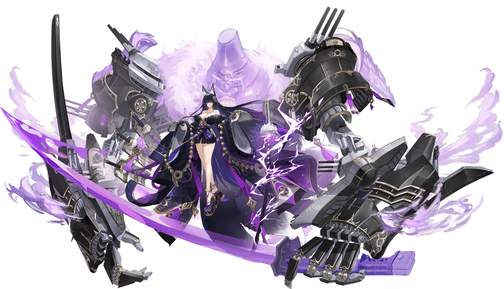 Neko version of Magatsu Mitake Narukami No Mikoto Raiden? Genshin ...