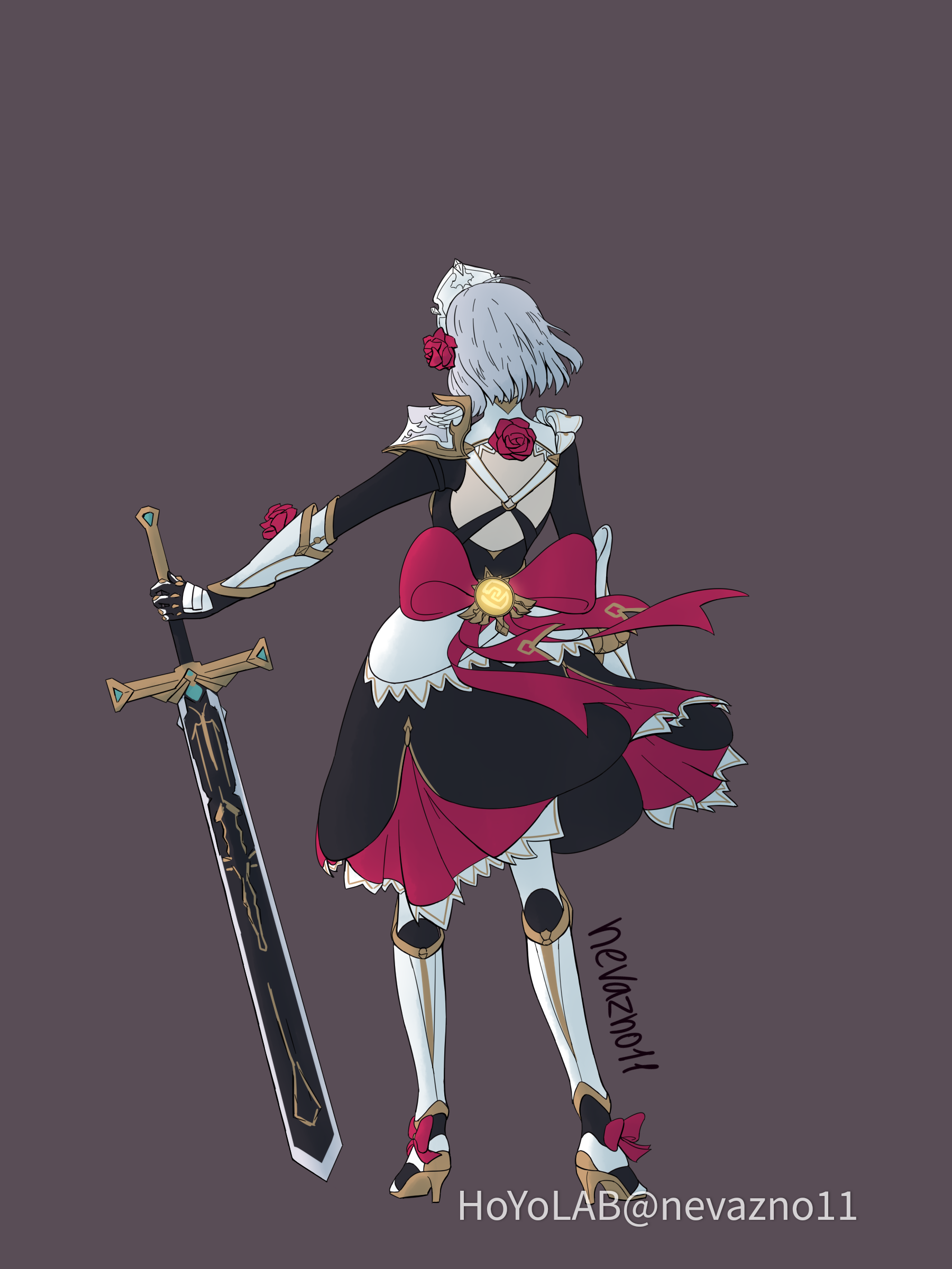3/31 Knight of Favonius Genshin Impact | HoYoLAB