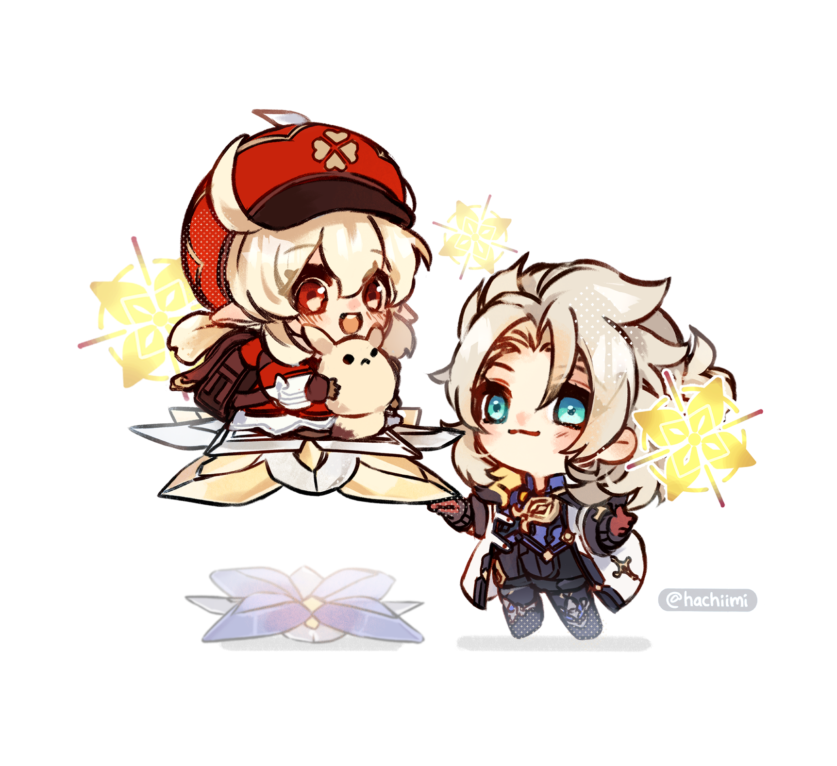 Klee and Albedo Genshin Impact | HoYoLAB