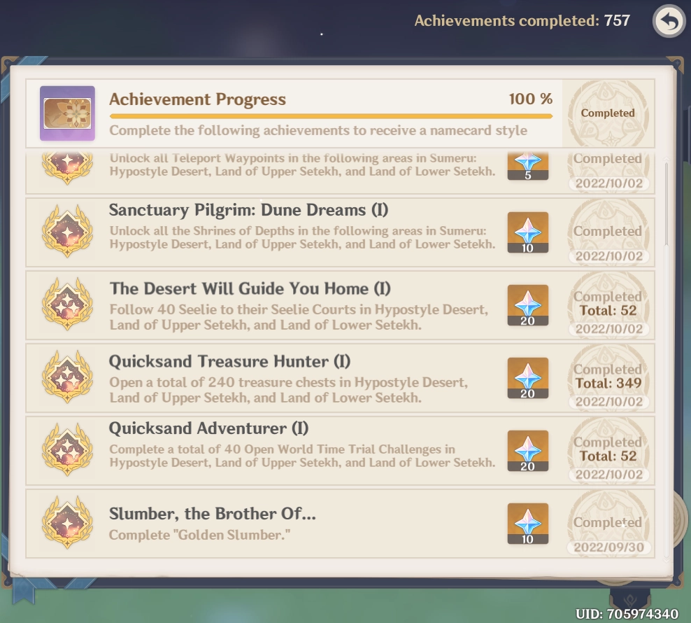 [Version 3.1] Sumeru Desert Chest Count Genshin Impact | HoYoLAB