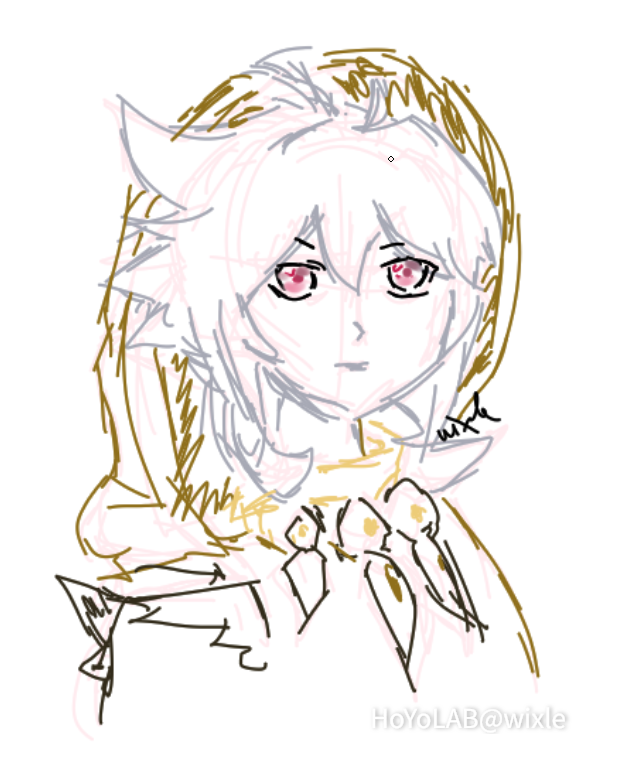 Razor very rough draft Genshin Impact | HoYoLAB