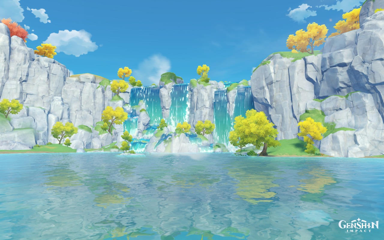 pretty view Genshin Impact | HoYoLAB