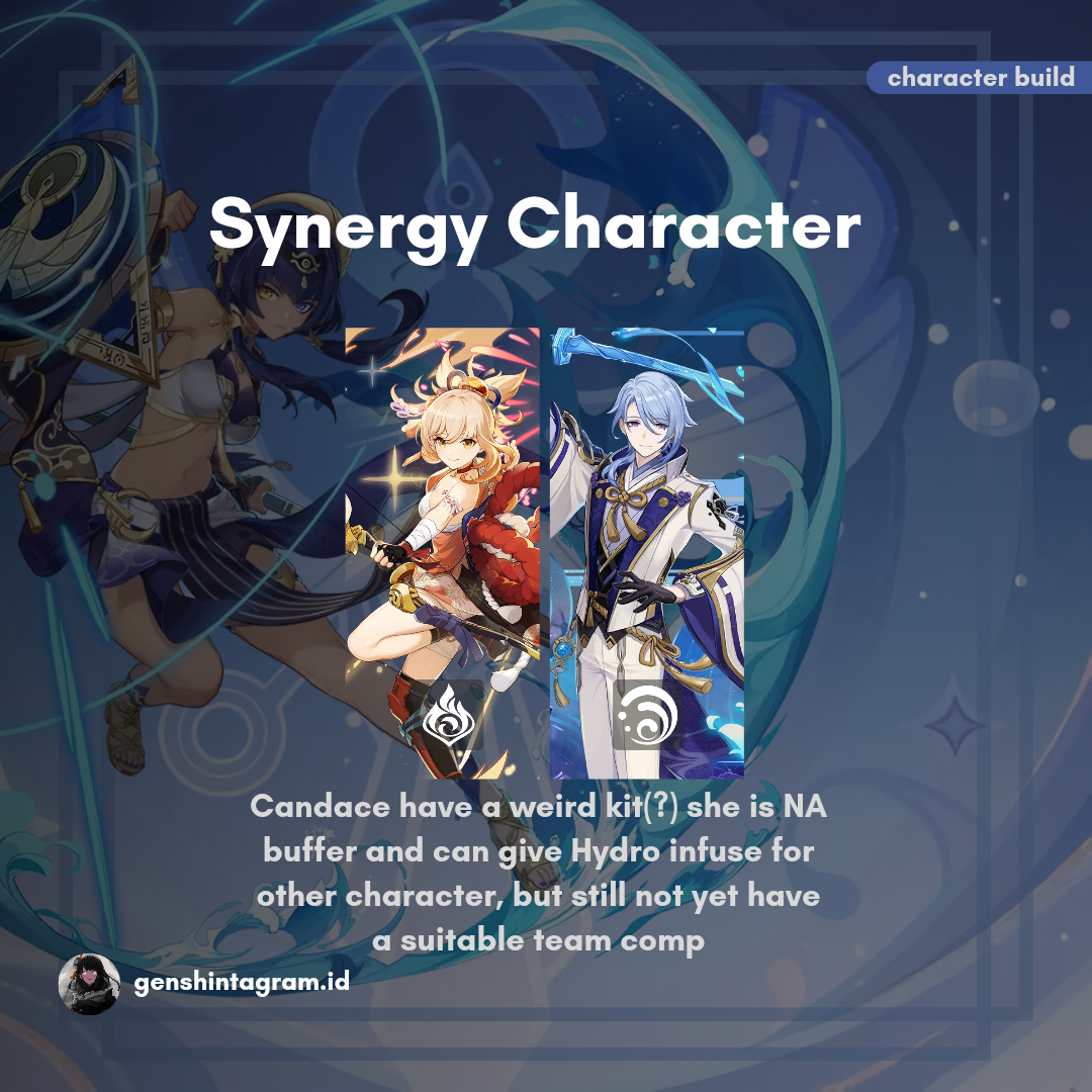Candace build recommendation | Genshin Impact | HoYoLAB