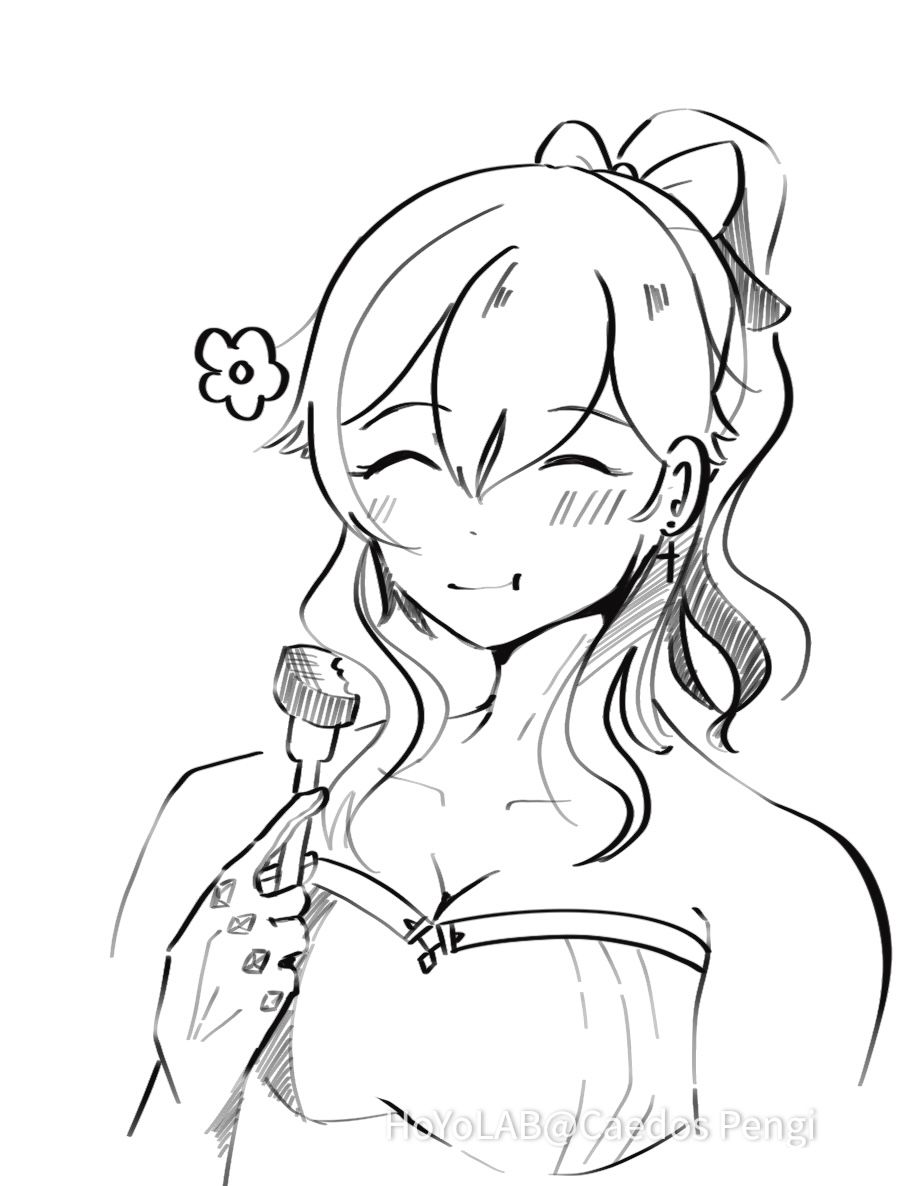 Inktober Scallop - Jean Genshin Impact | HoYoLAB