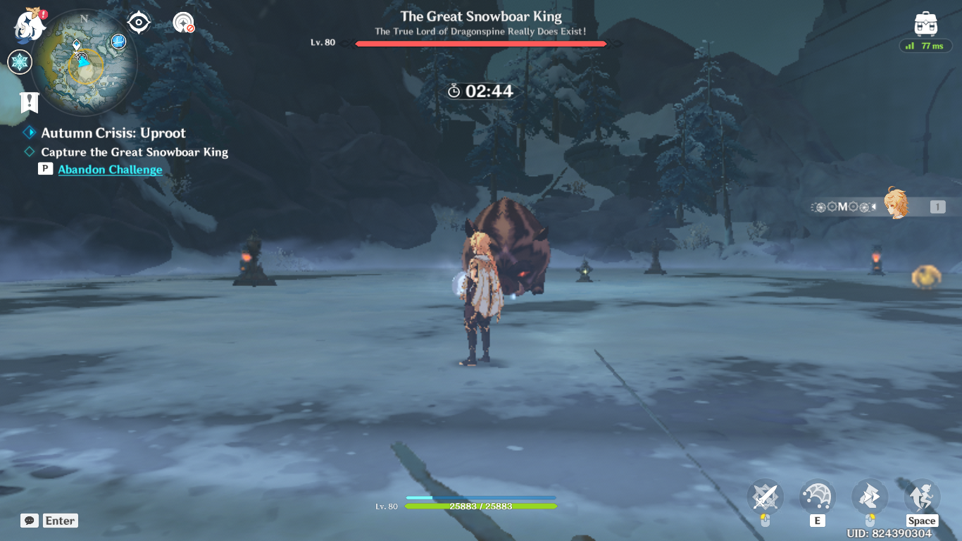 Last day of hunting boar... Genshin Impact | HoYoLAB