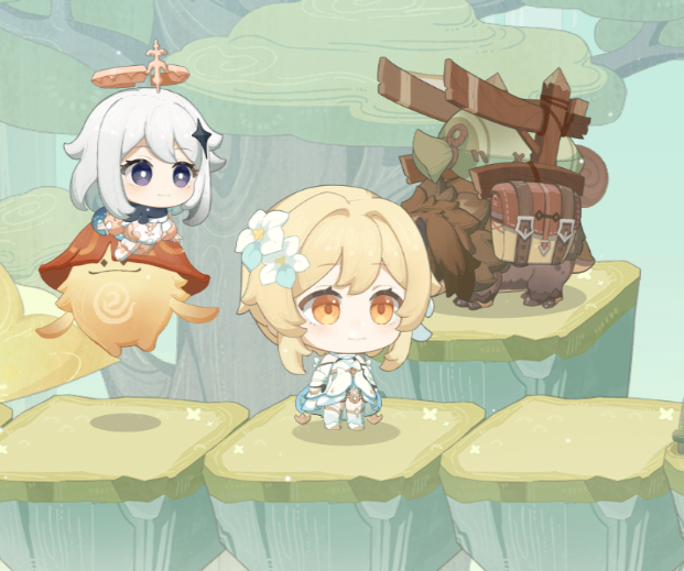 Ayuda, como conseguir imagen del Yak en evento de la Floresta Genshin ...