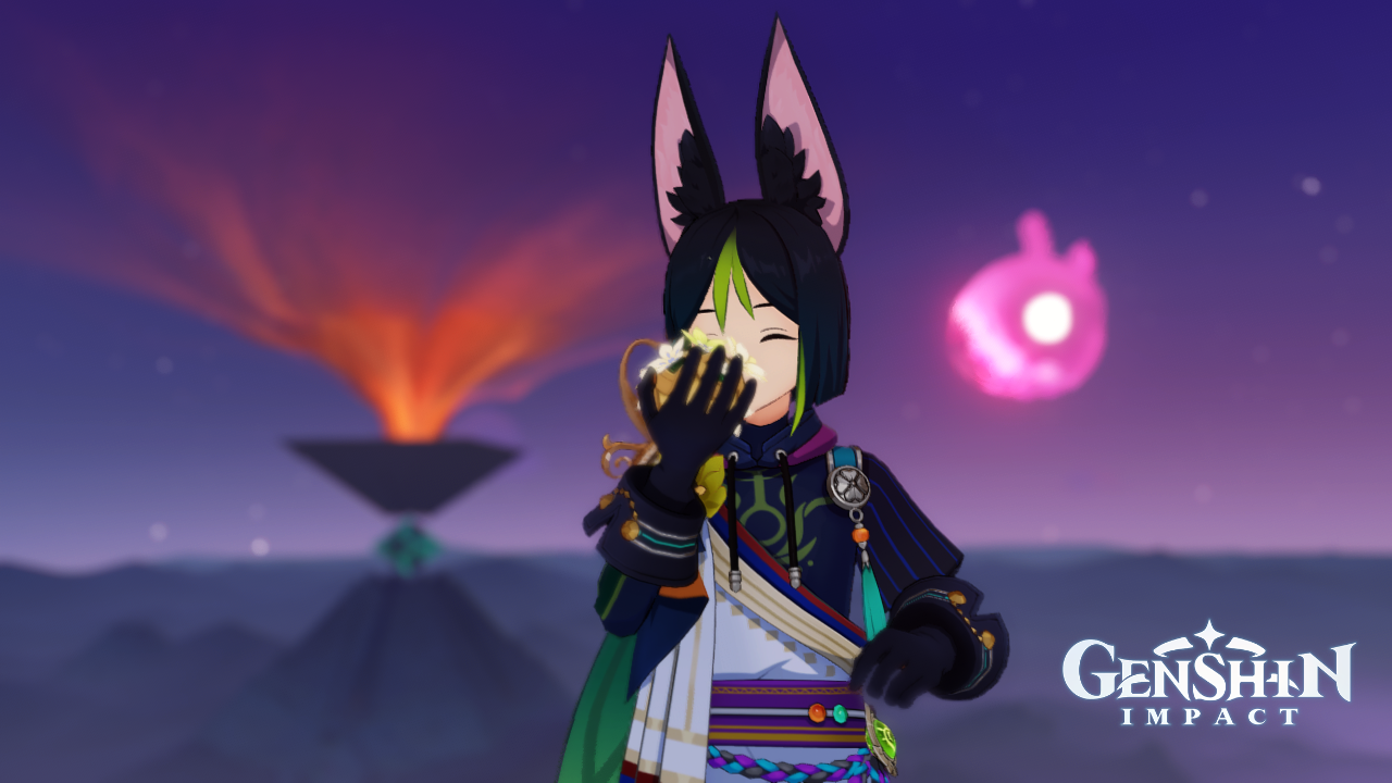 Un furro en el desierto Genshin Impact | HoYoLAB