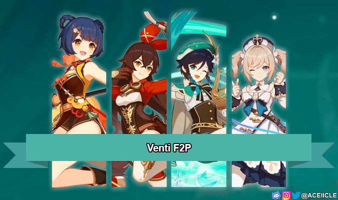 [Version 3.1] Venti Character Guide - Ballad in Goblets Genshin Impact ...
