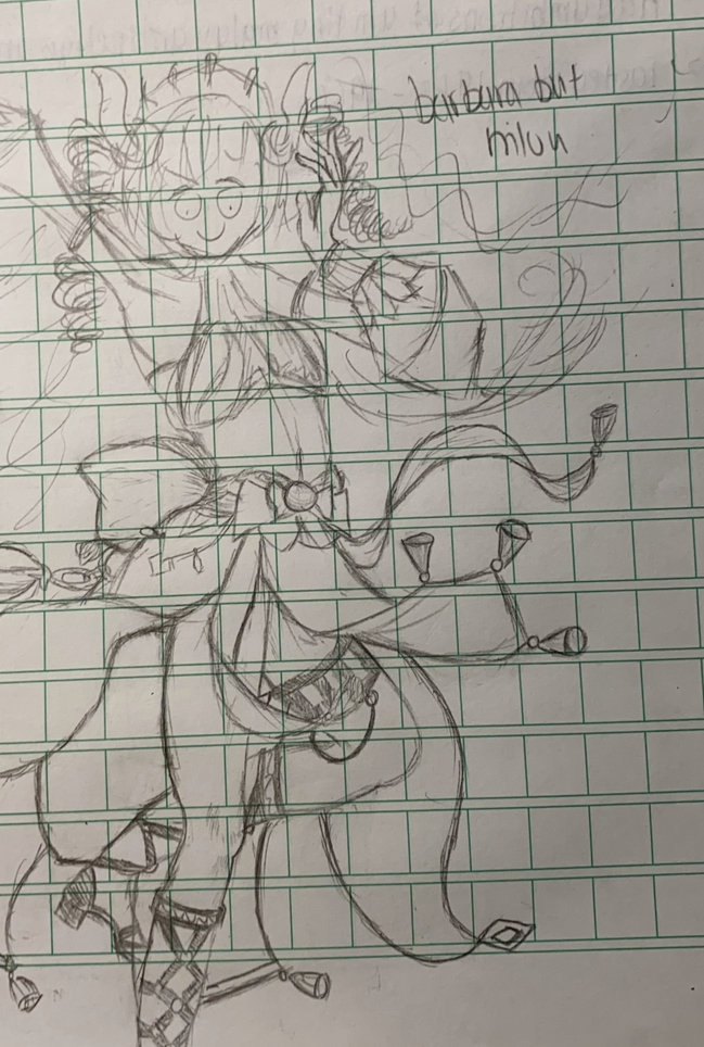 Nilou with Barbara head (WIP) Genshin Impact | HoYoLAB