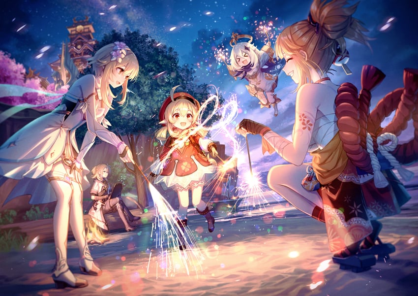 Fireworks! Genshin Impact | HoYoLAB