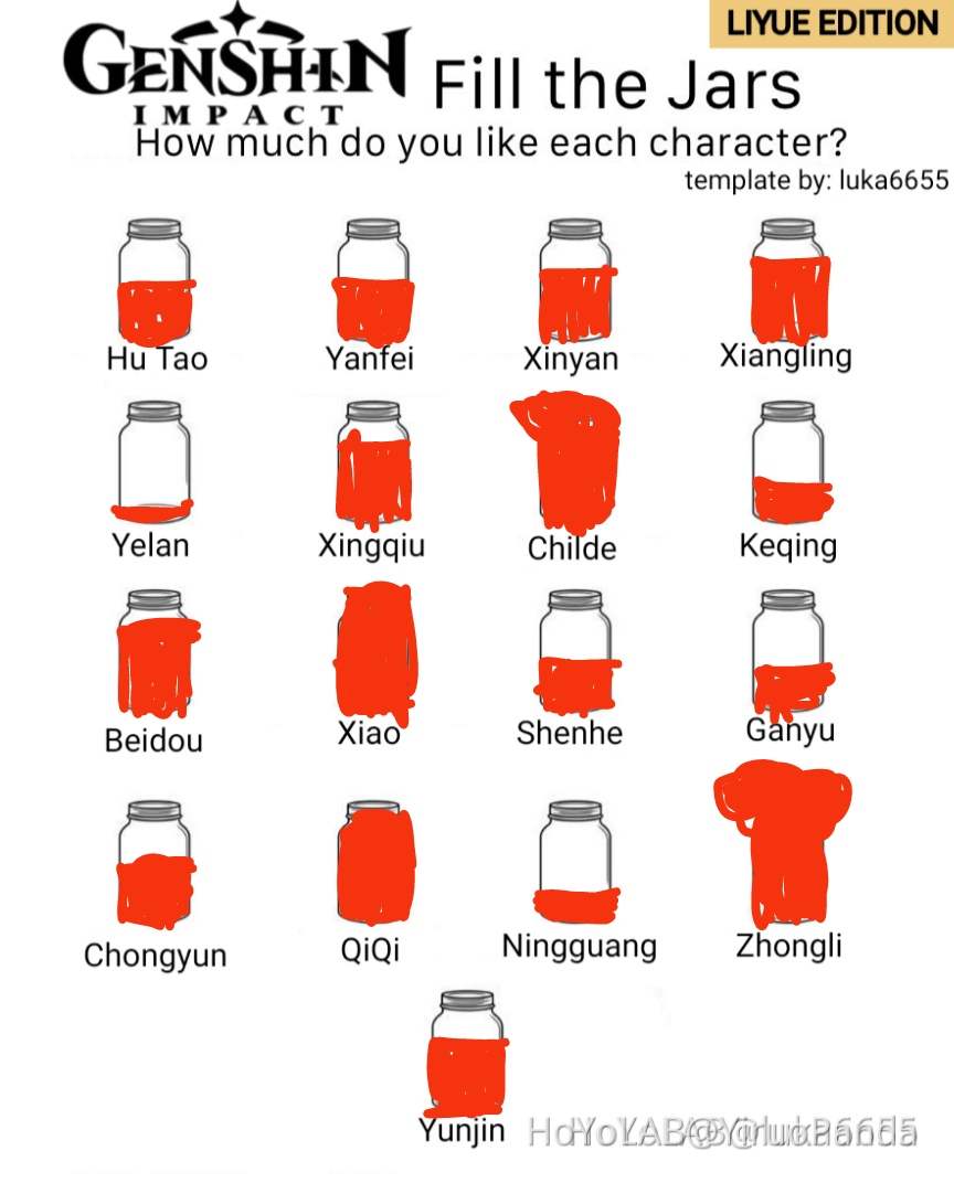 My jars Genshin Impact | HoYoLAB