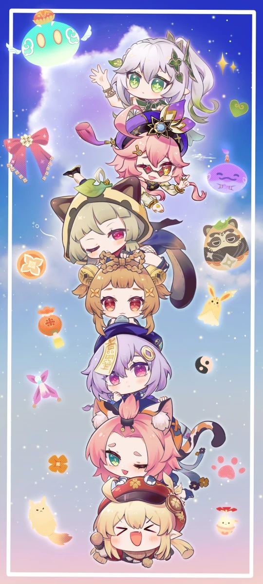 Children r Falling form the Sky Genshin Impact | HoYoLAB