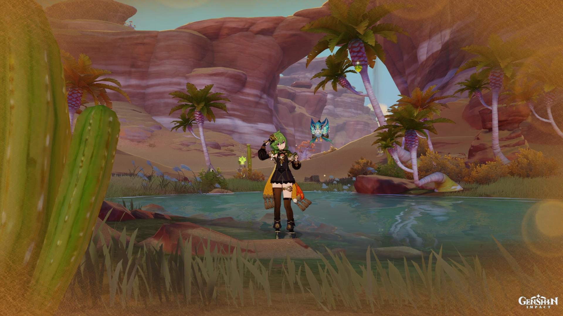 Desert Oases of Sumeru - Sobek Oasis Genshin Impact | HoYoLAB