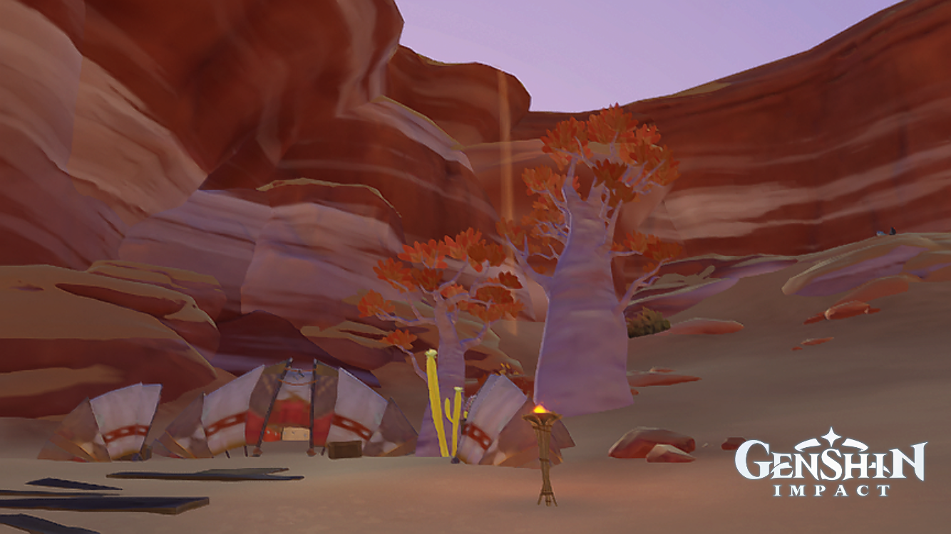 The desert Genshin Impact | HoYoLAB