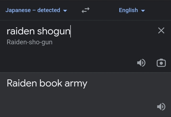 Translate Raiden Shogun/Ei be like Genshin Impact | HoYoLAB