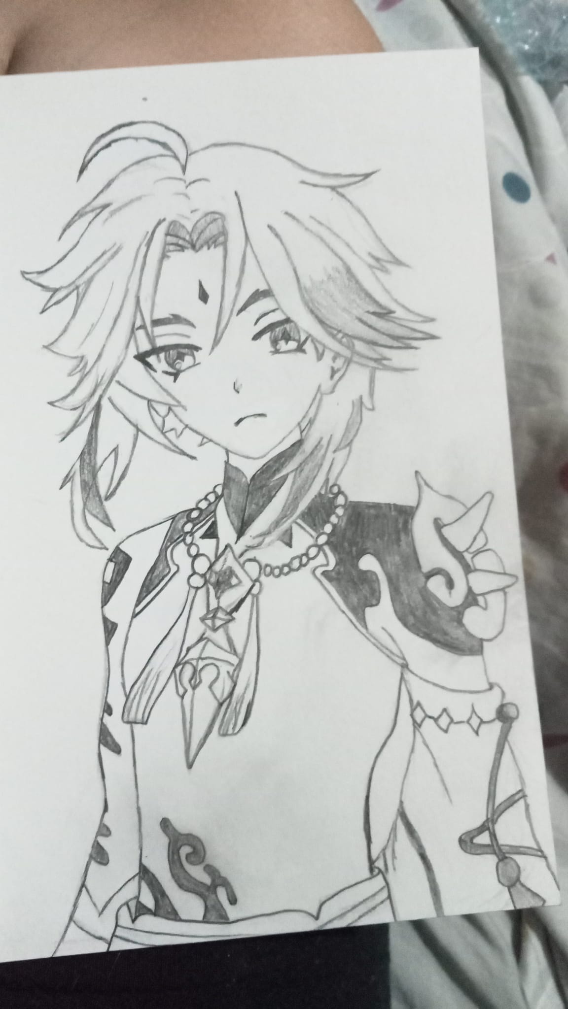 Xiao - monochrome draw! Genshin Impact | HoYoLAB