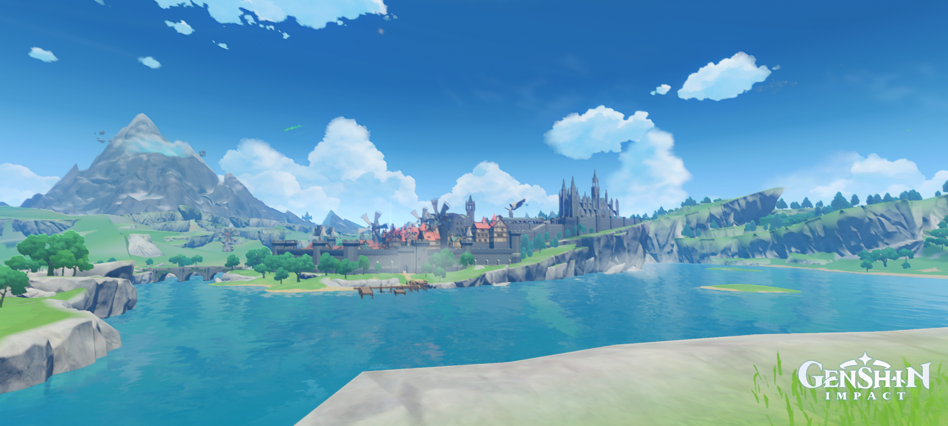 Mondstadt view Genshin Impact | HoYoLAB