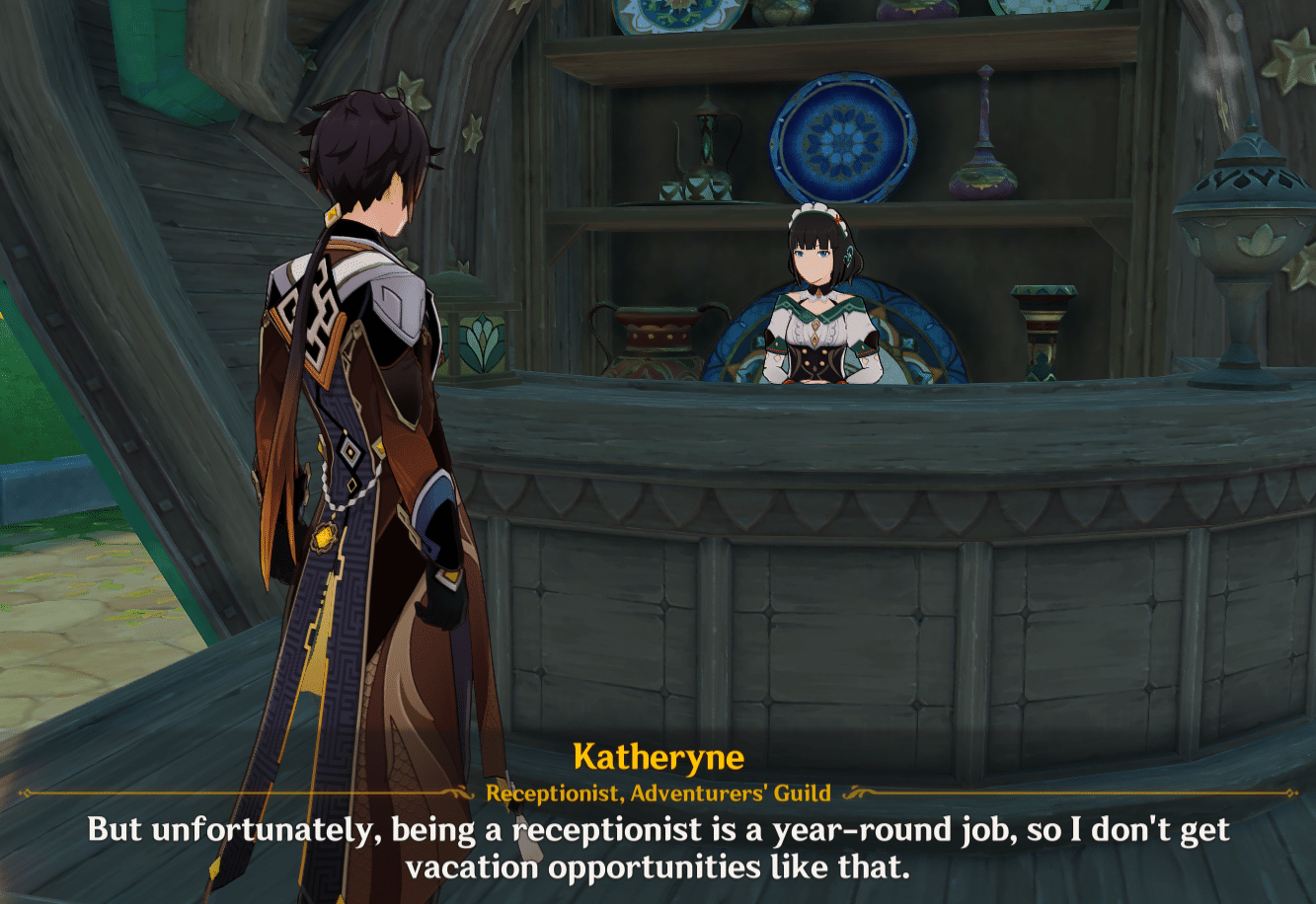 Katheryne has become more, not less, mysterious Genshin Impact | HoYoLAB