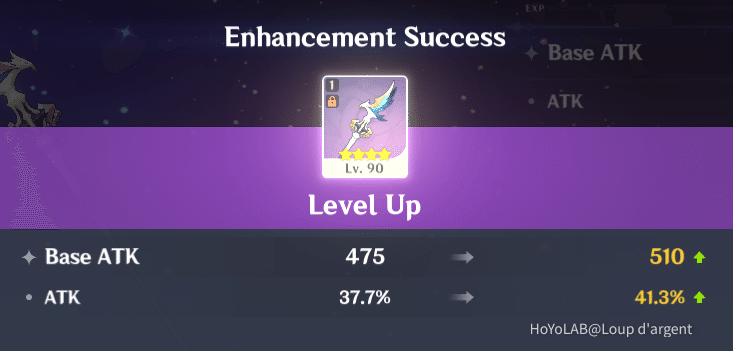 Missive Windspear ascended and max levelled Genshin Impact | HoYoLAB