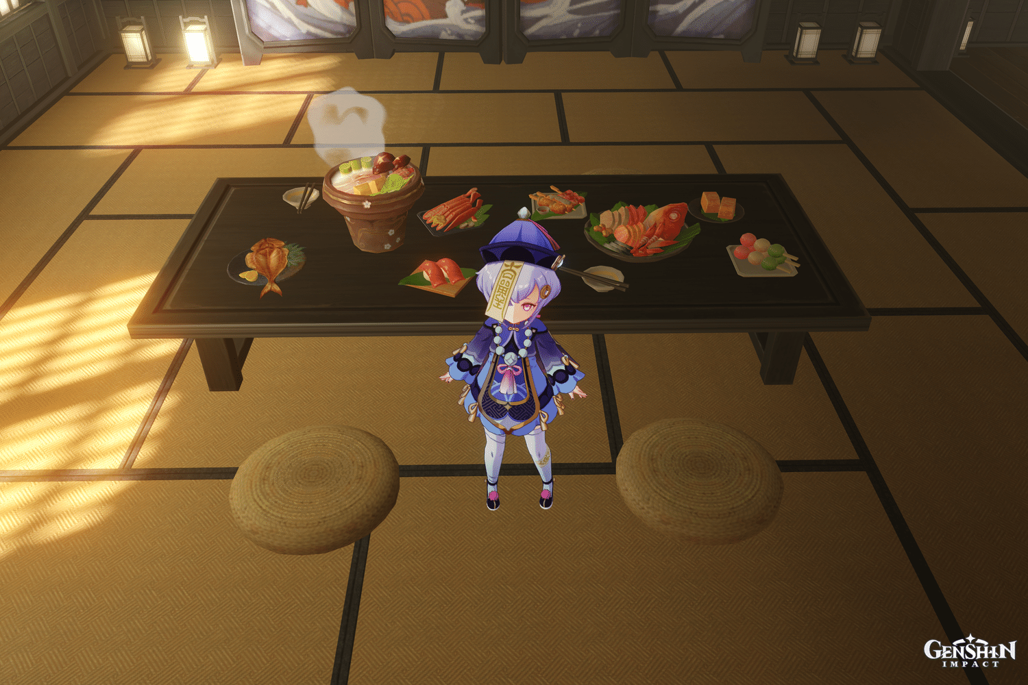 Food at Uyuu Restaurant Genshin Impact | HoYoLAB