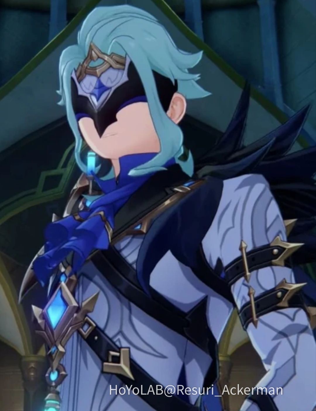 Dottore Costume Progress Part 2 The Gloves and Arm covers 💙 Genshin Impact | HoYoLAB