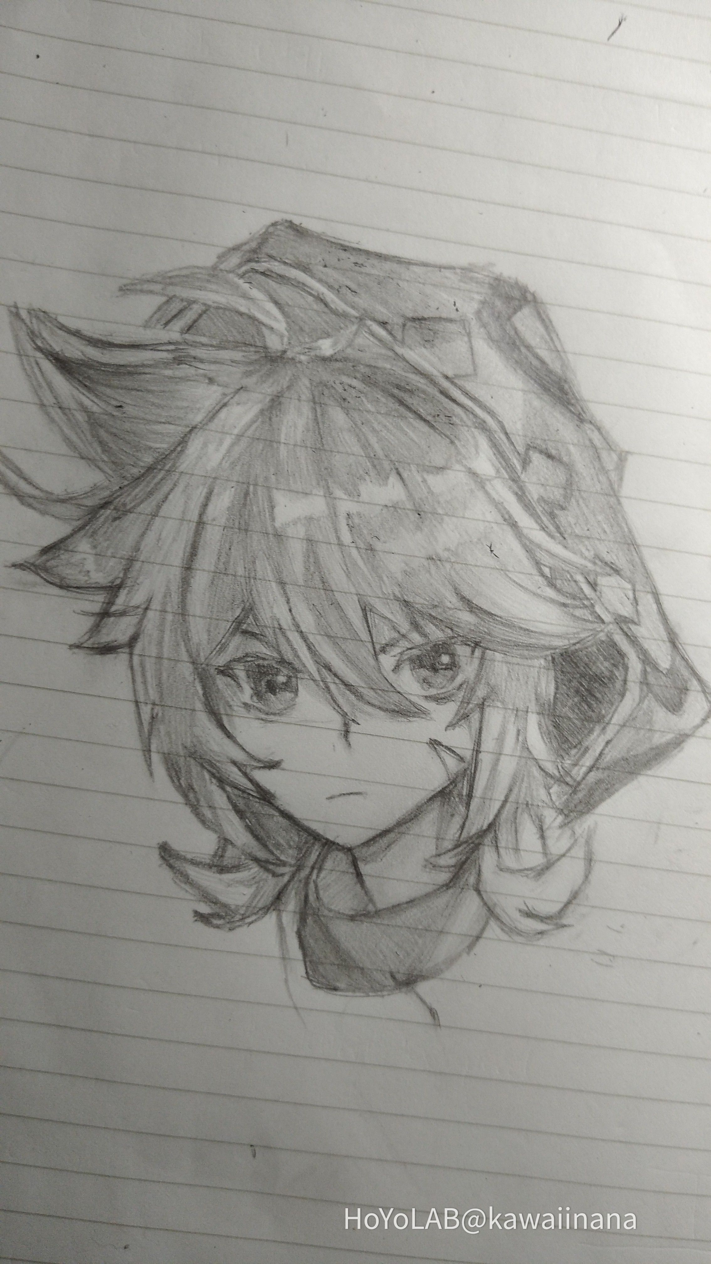 my best drawing. Genshin Impact | HoYoLAB