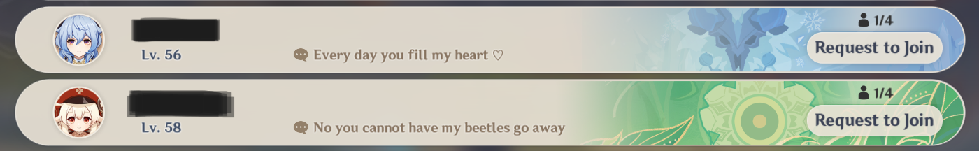 Genshin signatures | Genshin Impact | HoYoLAB