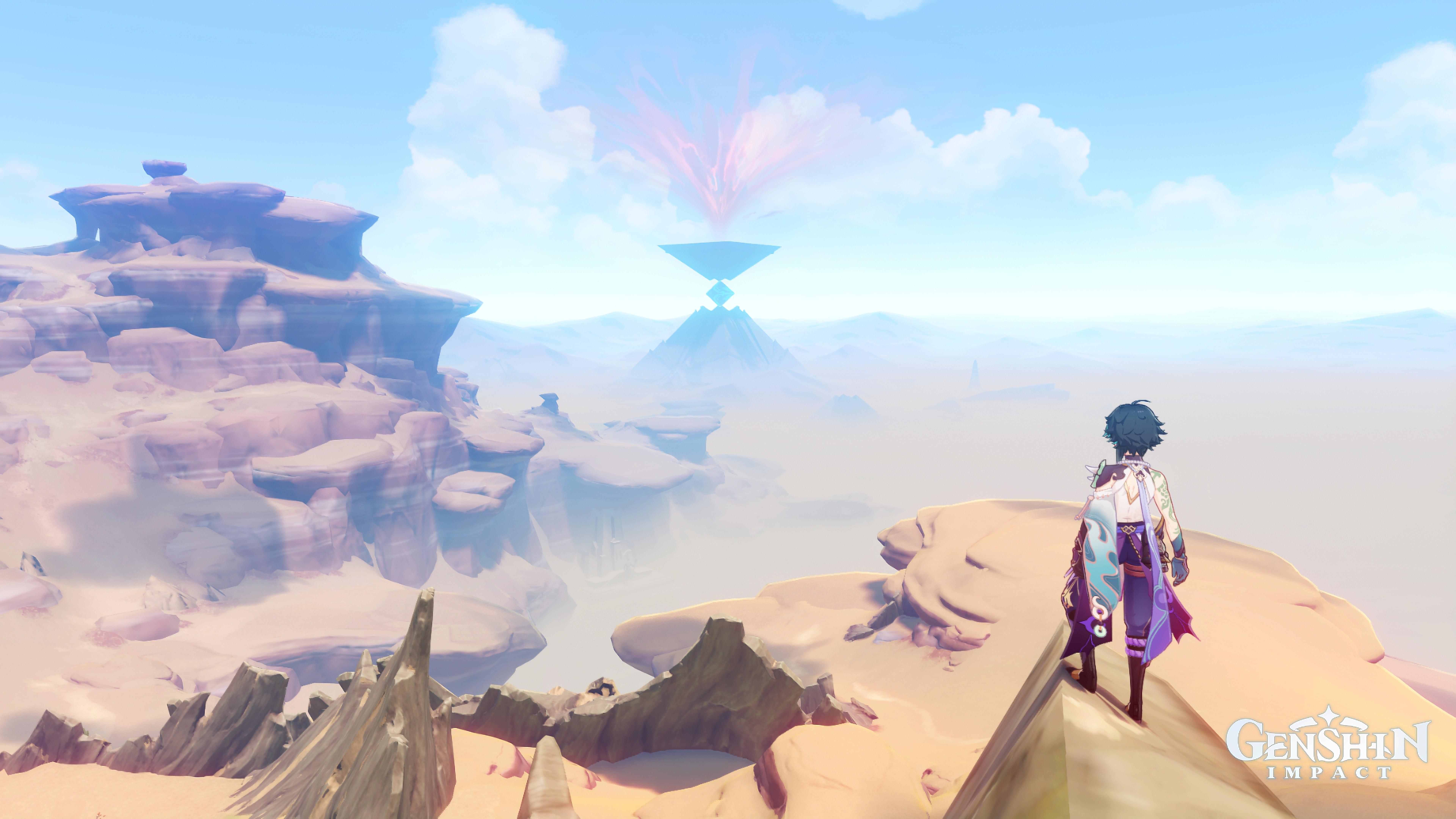 Overlooking The Mausoleum of King Deshret Genshin Impact | HoYoLAB