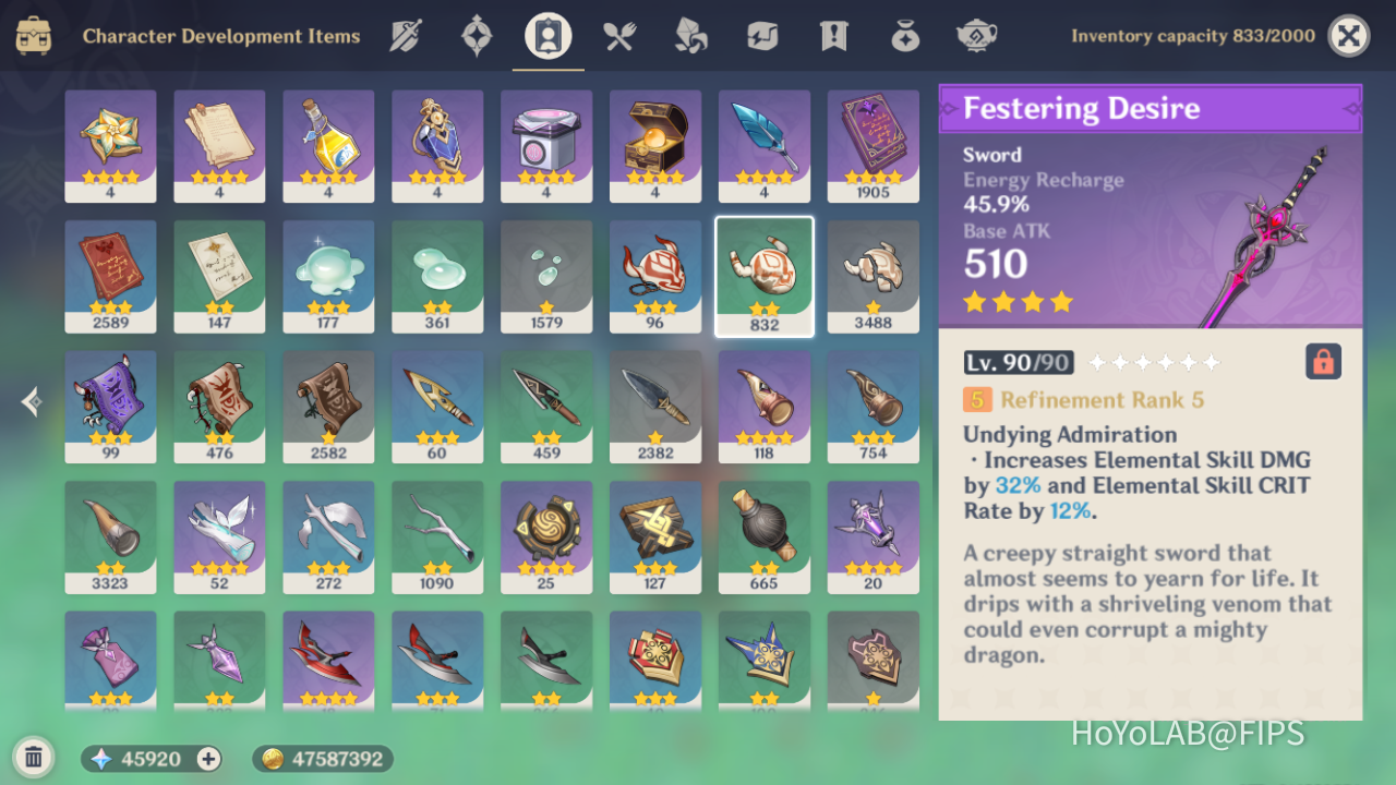 All Refine materials from the event Genshin Impact | HoYoLAB