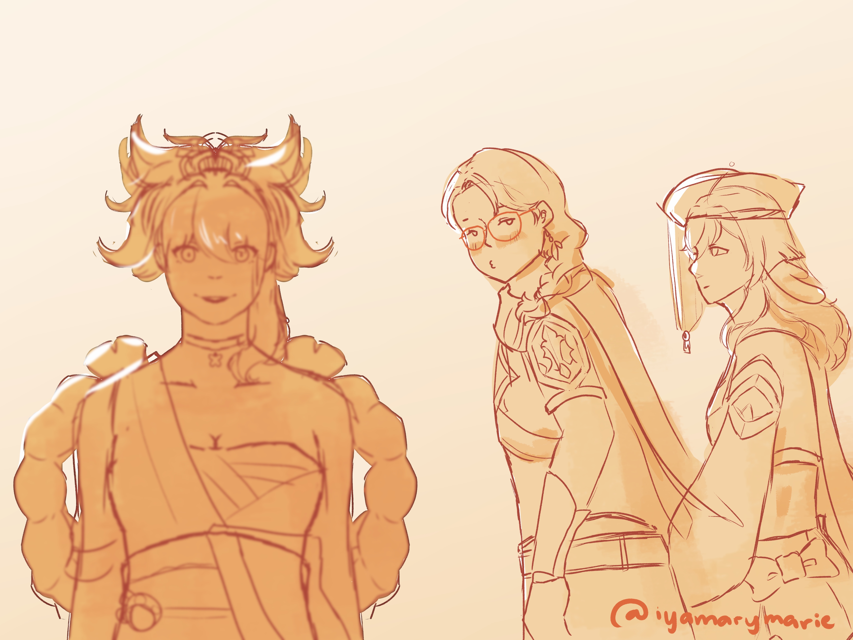 Oh, new cute pyro girl? Genshin Impact | HoYoLAB