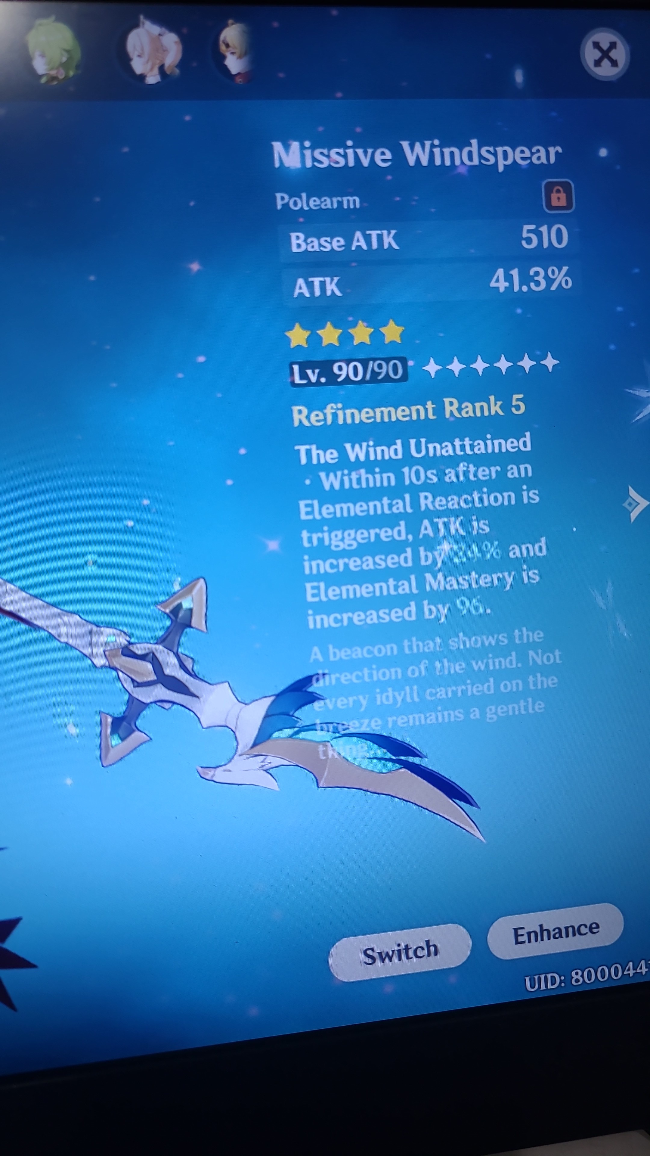 Event weapon done Genshin Impact | HoYoLAB