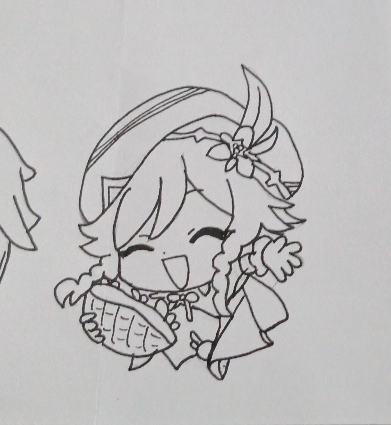 i'm obsessed with drawing genshin characters in chibi version here is ...