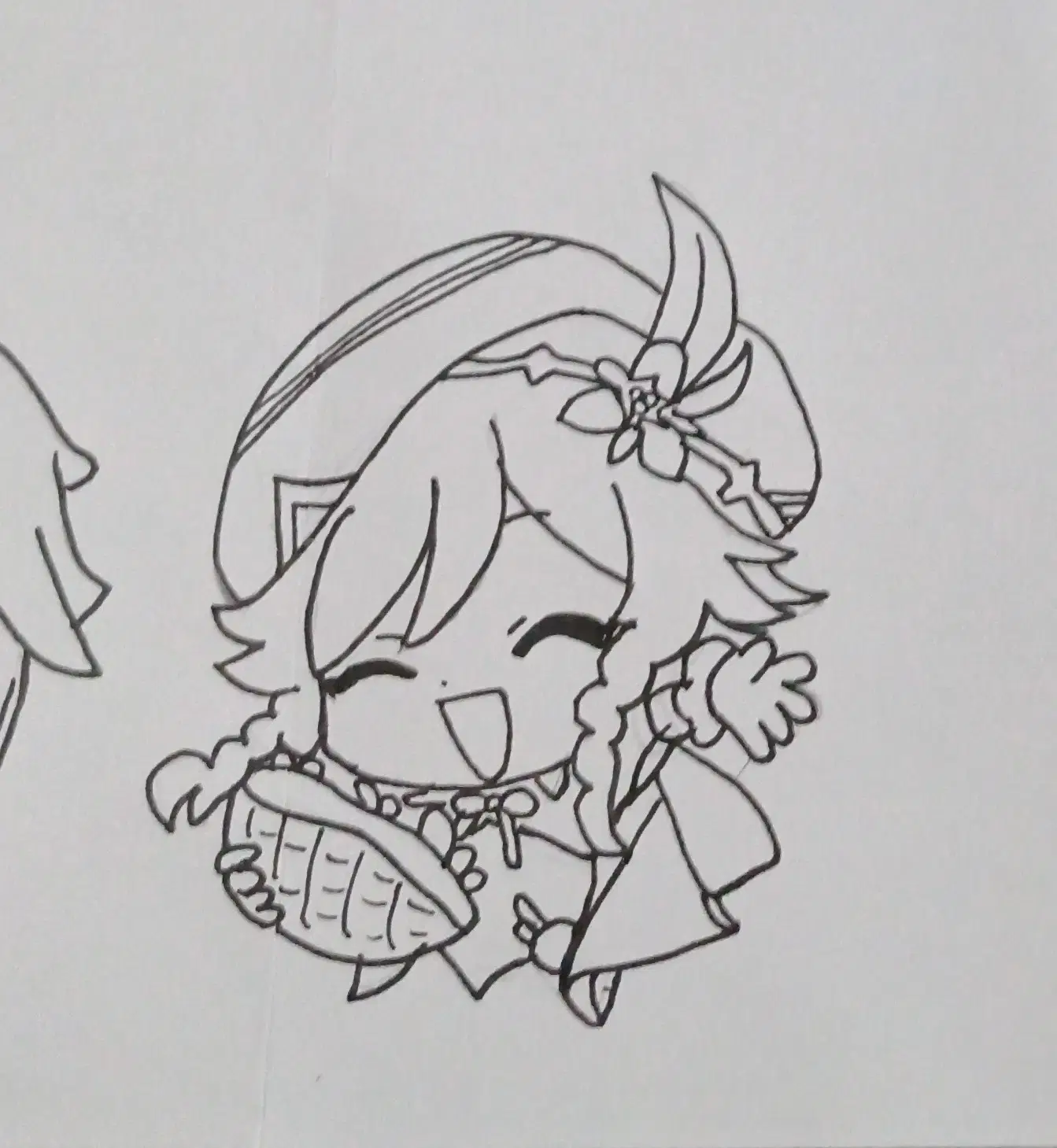 i'm obsessed with drawing genshin characters in chibi version here is ...