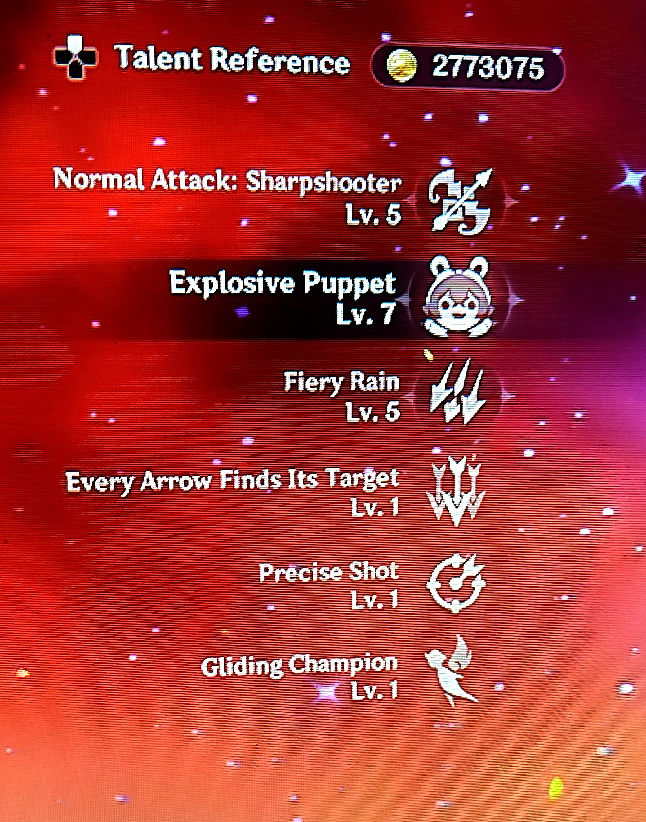 Amber's upgraded talents Genshin Impact | HoYoLAB