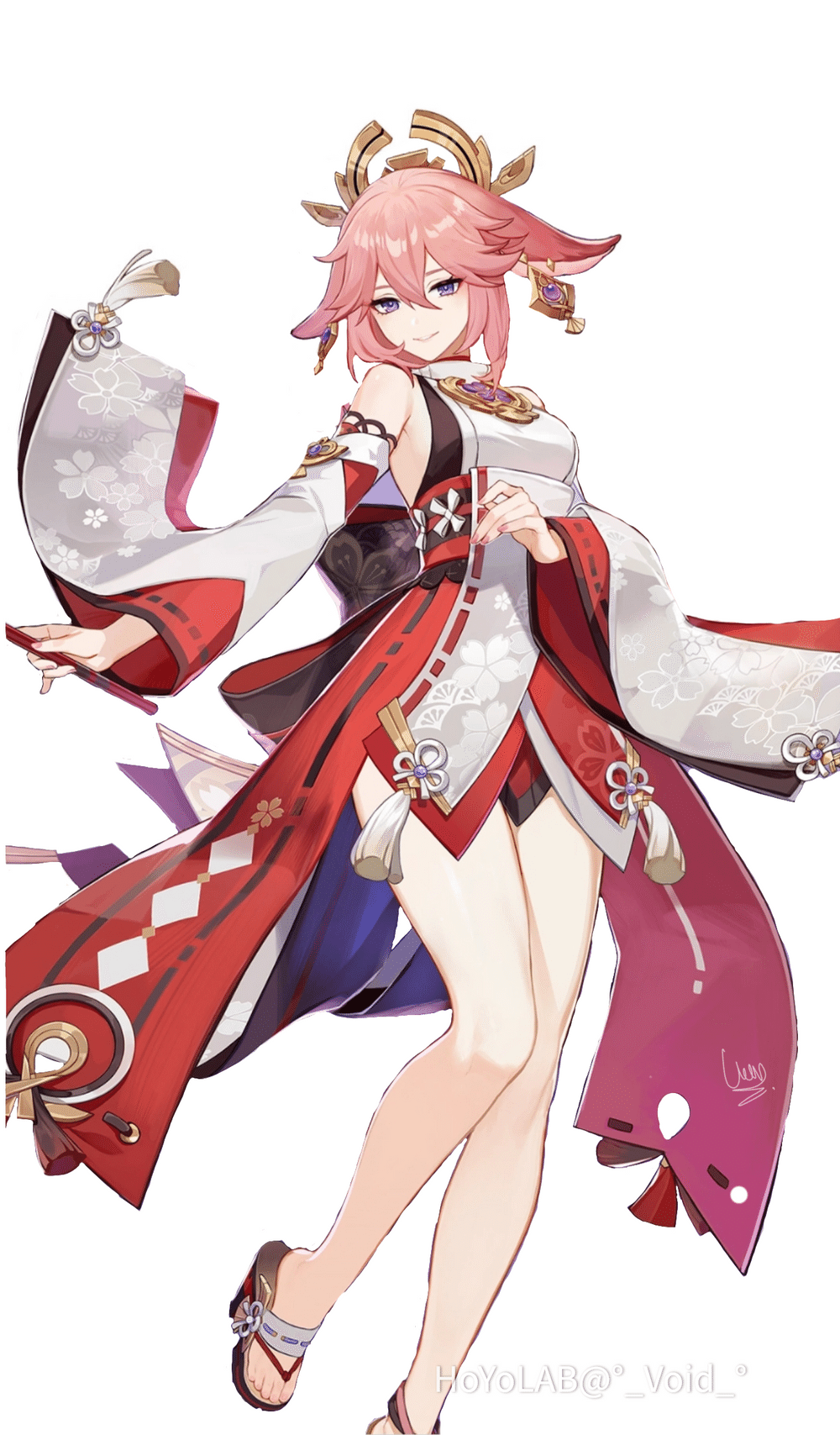 Yae Miko Short Hair Genshin Impact | HoYoLAB