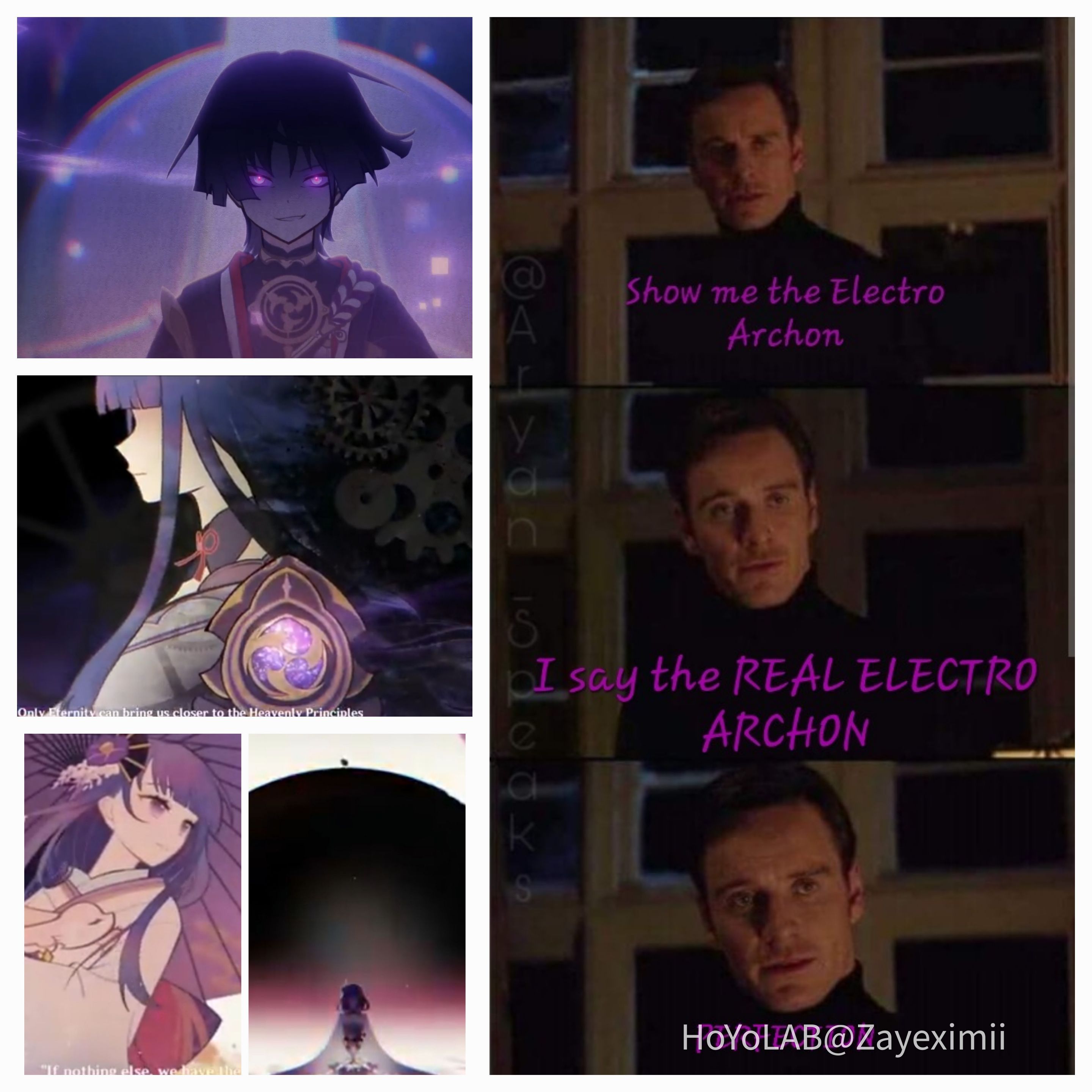 The REAL Electro Archon Genshin Impact | HoYoLAB