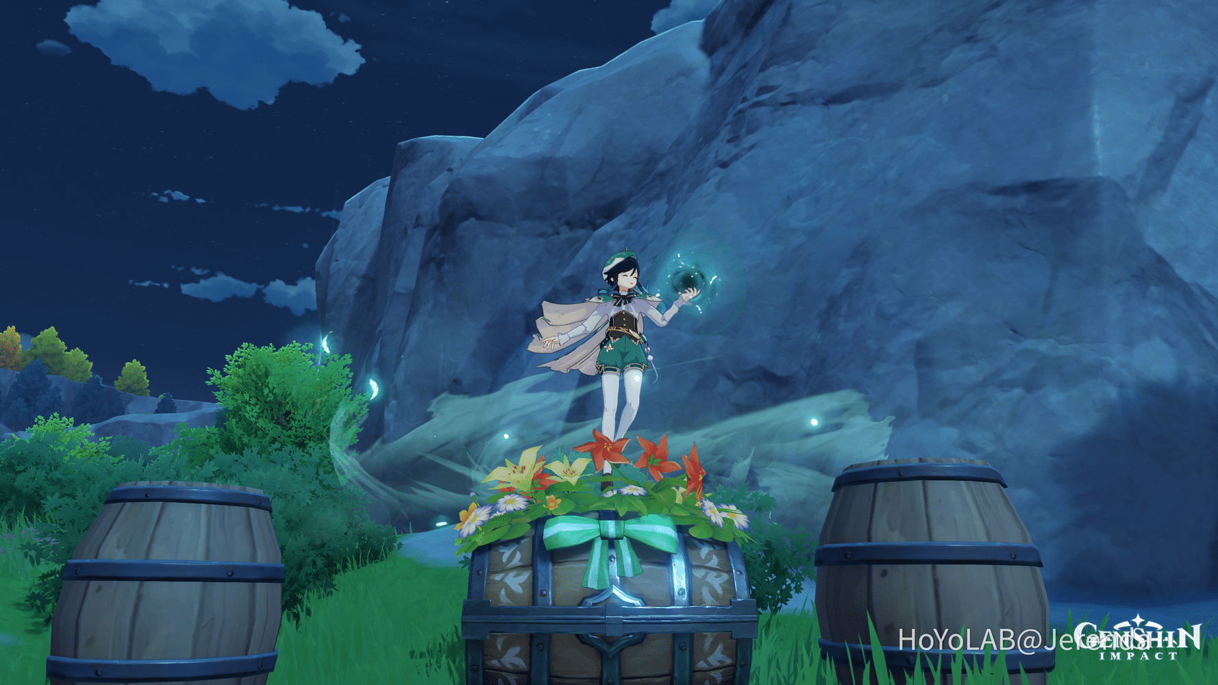 Venti and friends explore Mondstant, finding blessings in all sorts of ...