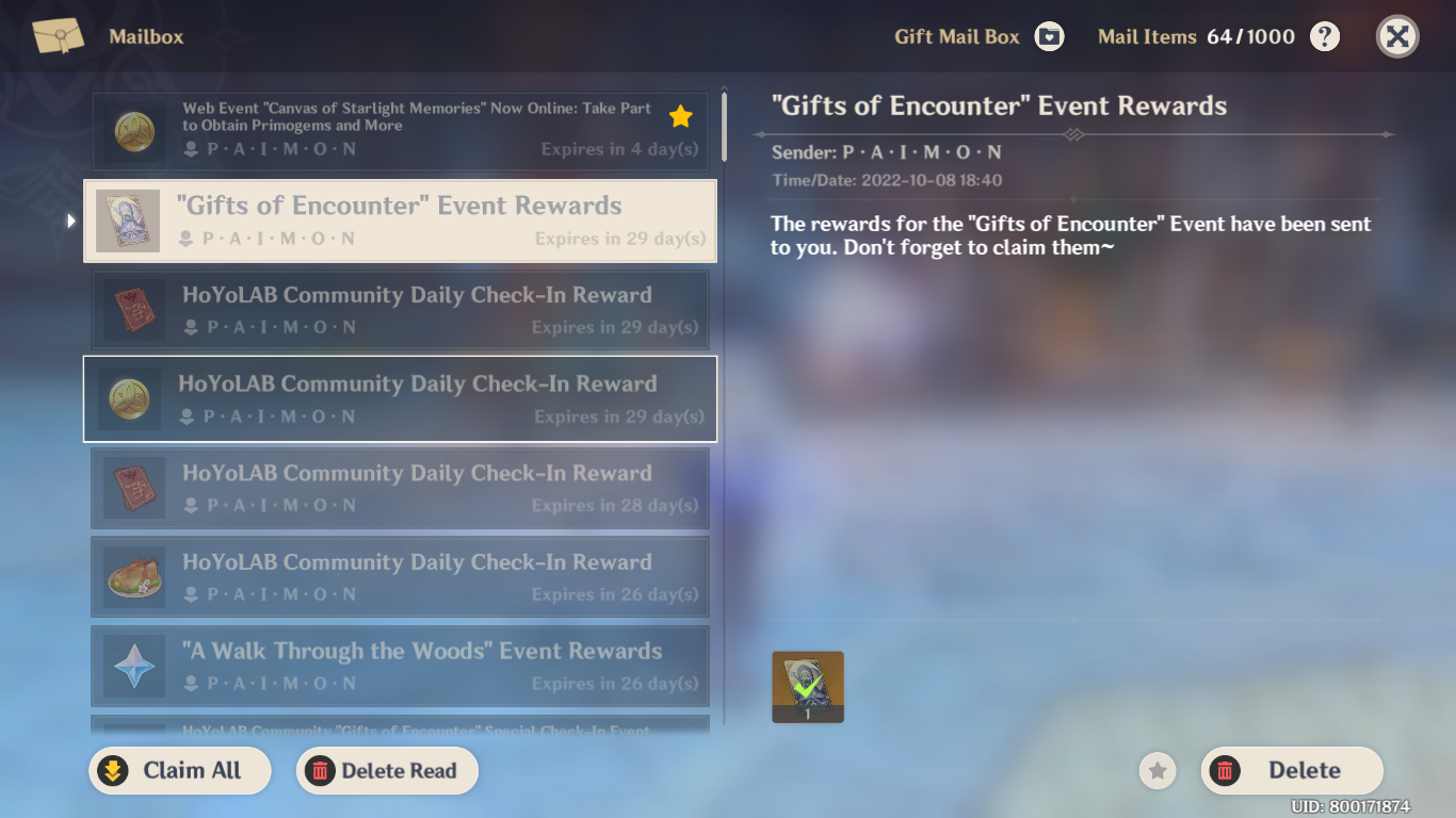 I FREAKING WON A WELKIN THANKS MIHOYO