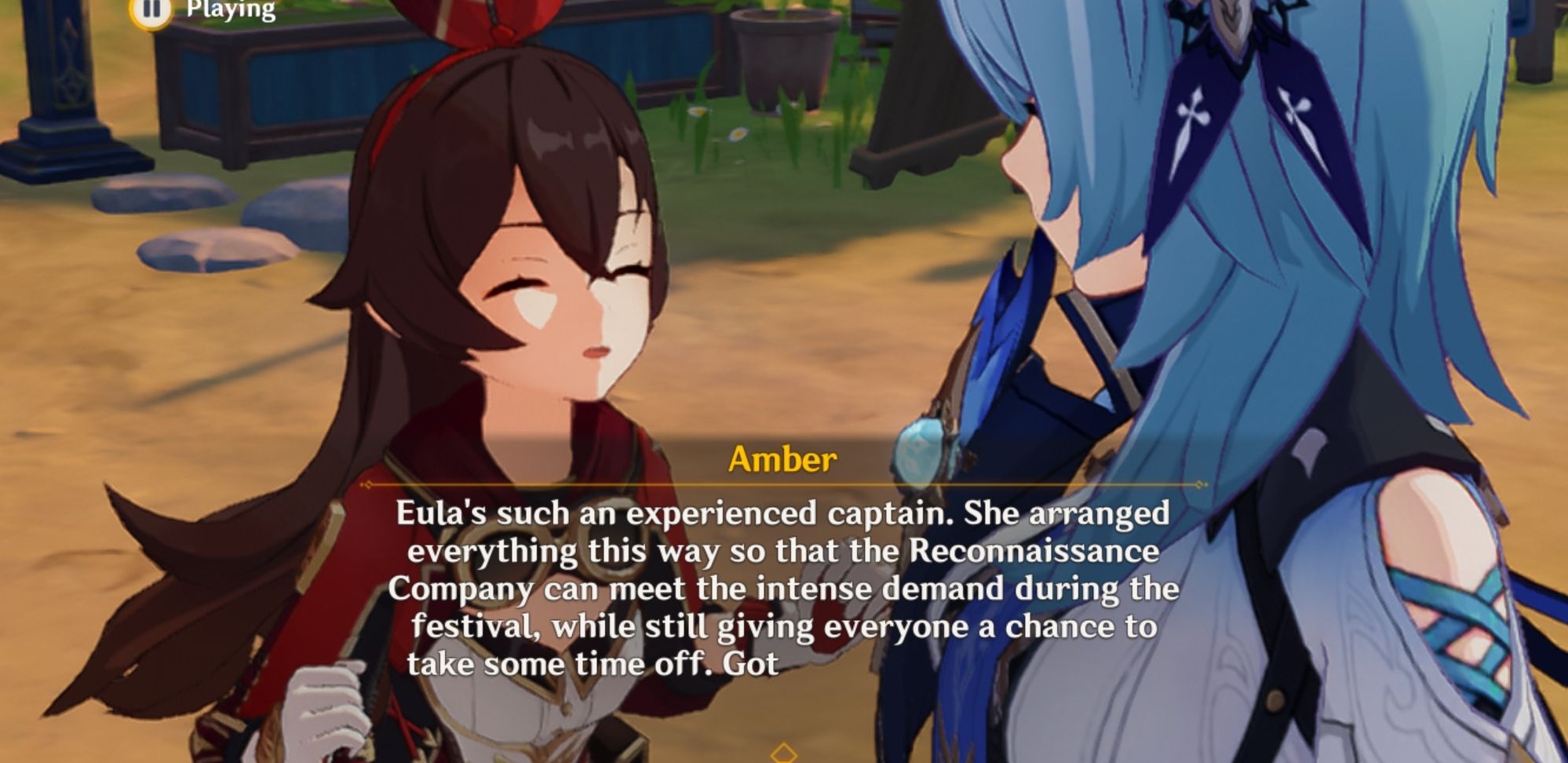 Amber and eula Genshin Impact | HoYoLAB