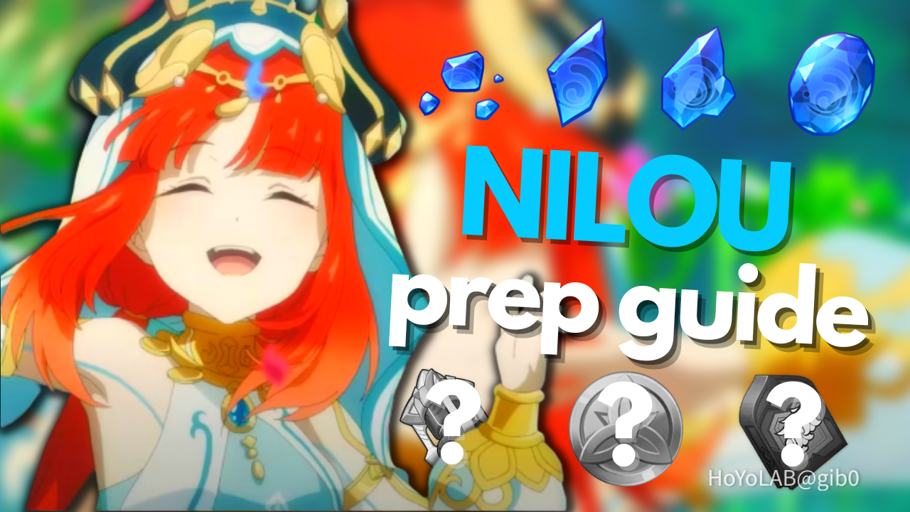 NILOU MATERIALS PREP Genshin Impact | HoYoLAB