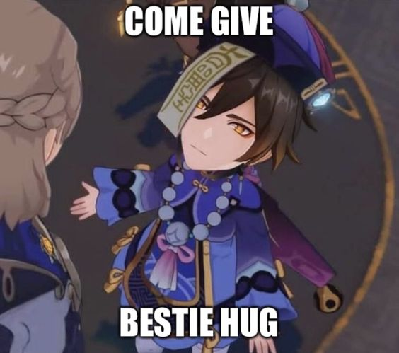 Bestie give me hug now Genshin Impact | HoYoLAB