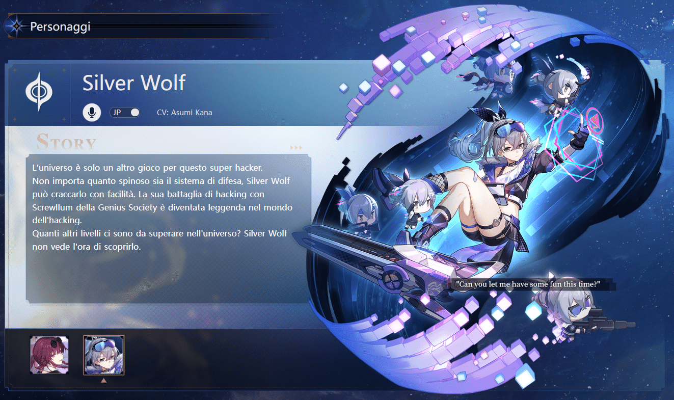 Stellaron Hunter: Silver Wolf ITA Honkai: Star Rail | HoYoLAB