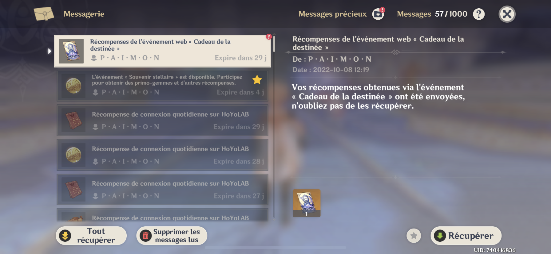 Win Genshin Impact | HoYoLAB