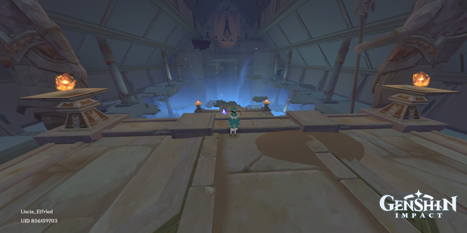 Inside King Deshret Mausoleum Genshin Impact | HoYoLAB