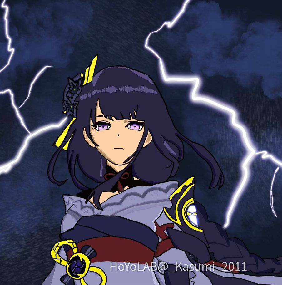 Finished Raiden Genshin Impact | HoYoLAB