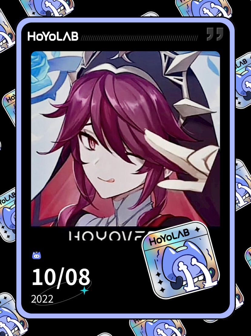 10/08 Diary - # My Character Building Diary | HoYoLAB