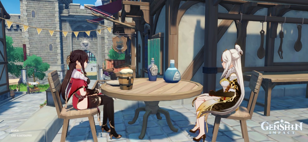 Beiguang Photoshoot (ft. Kit_Kit) Genshin Impact | HoYoLAB