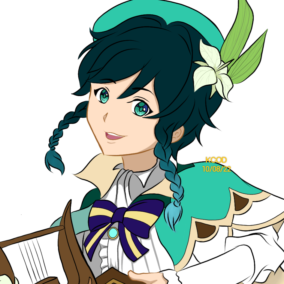 Venti Fan Art Genshin Impact | HoYoLAB