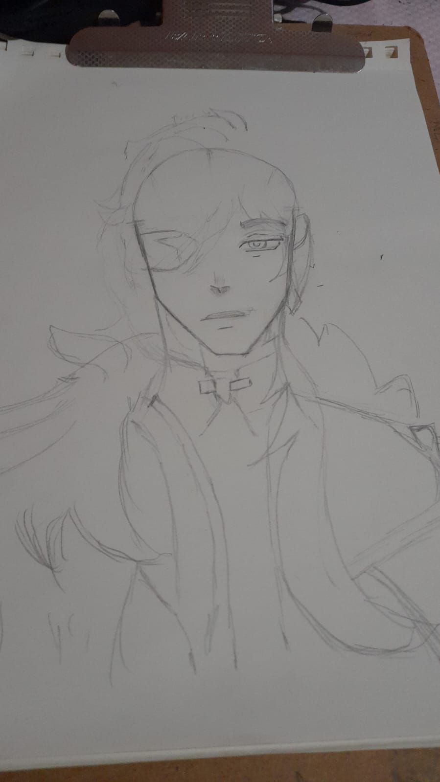 boceto inicial de kaeya Genshin Impact | HoYoLAB